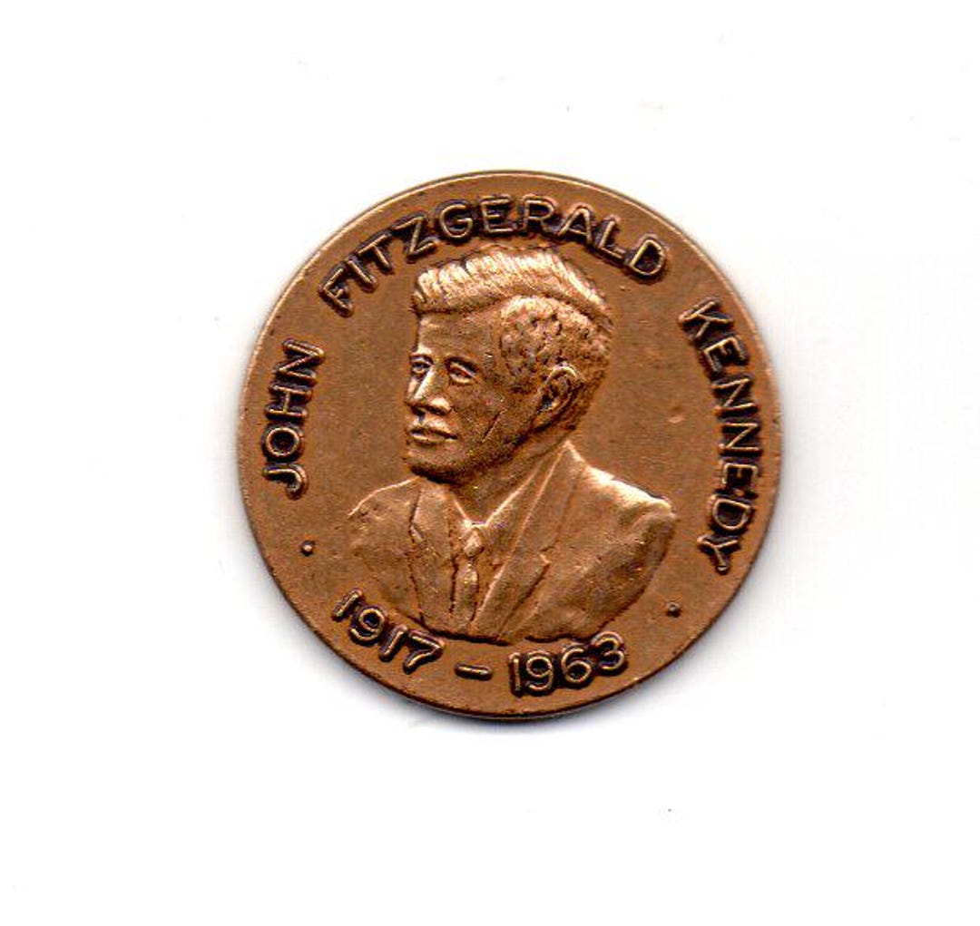 Vintage 1960's JOHN F KENNEDY Token Coin - Ask Not... - Etsy