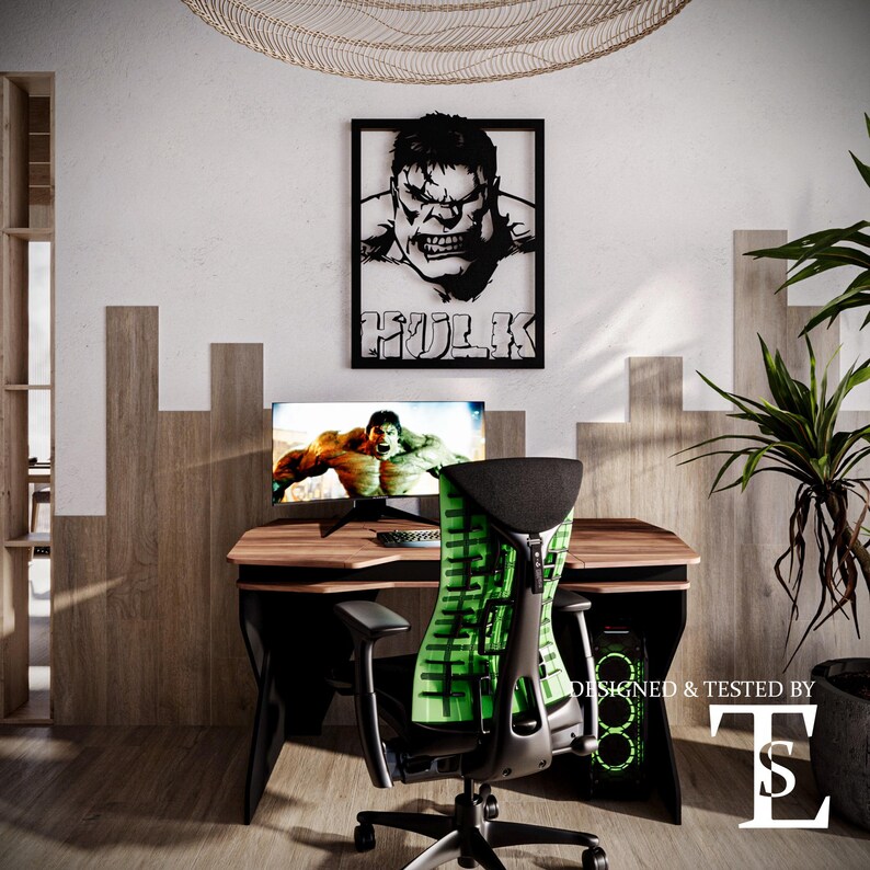 SVG LED Hulk Wall Decoration / Laser Cut Files - Etsy