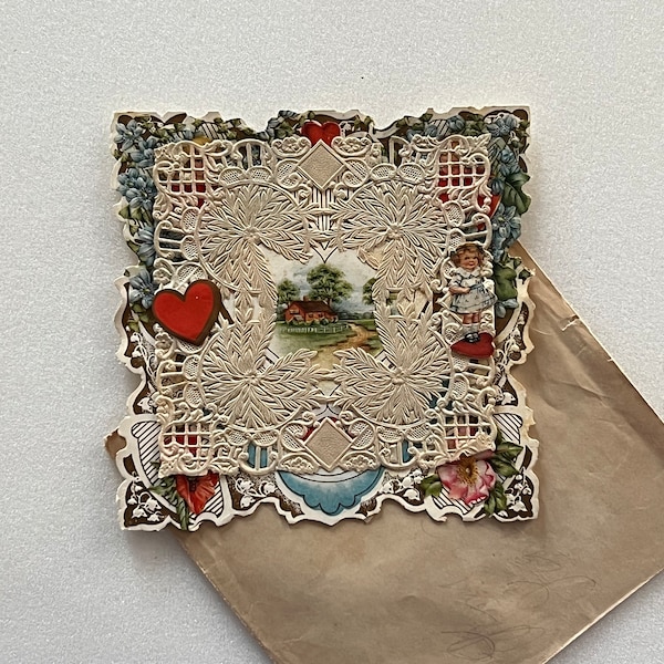 Antique Pantin Jumping Jack Paper Dolls Pierrette 1 Character - Etsy