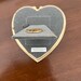 Desktop Metal Heart Frame for Personal Photos. Frame is Brass and Solid ...