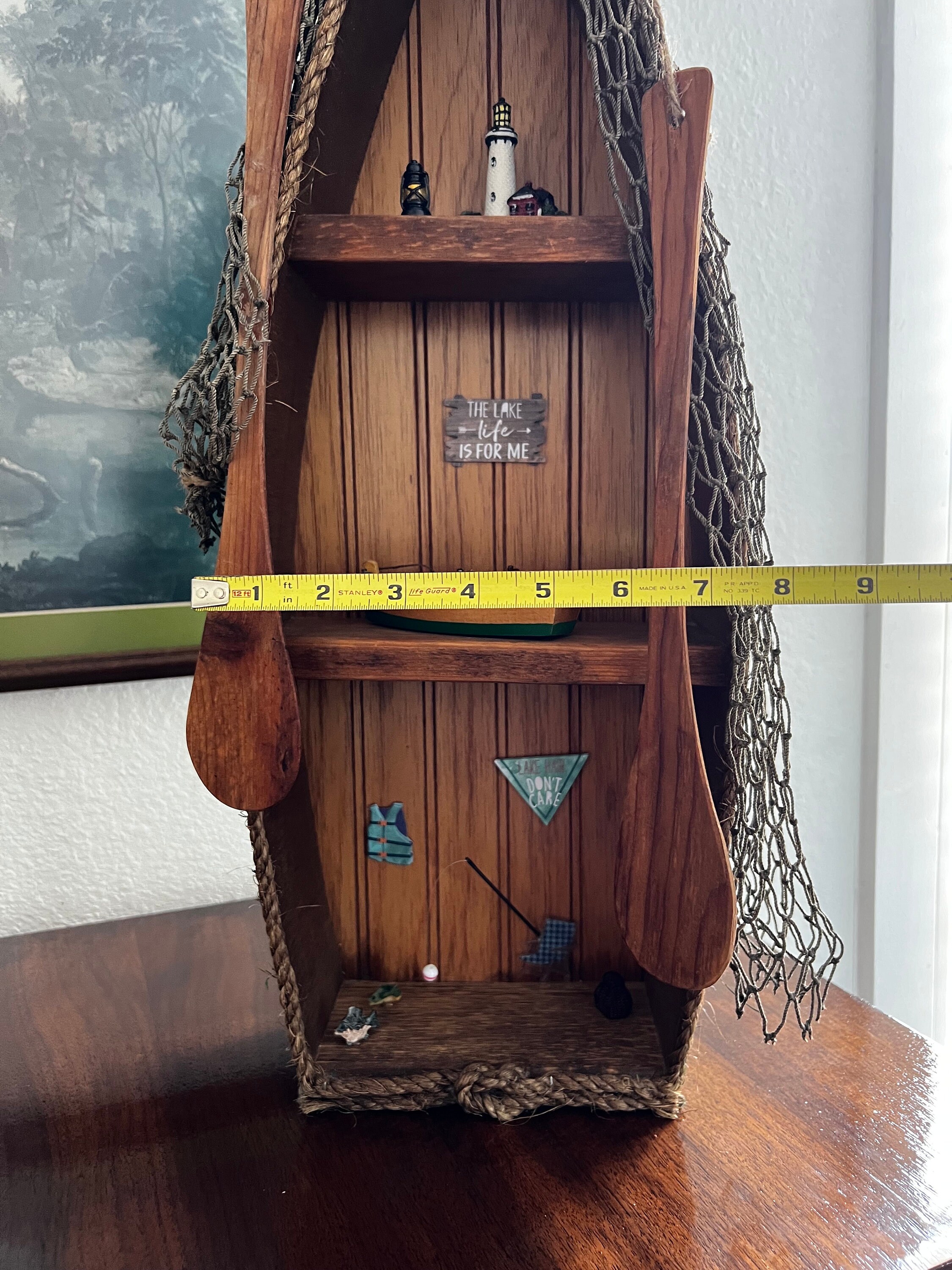 Small Boat With Lake Life Theme - Etsy
