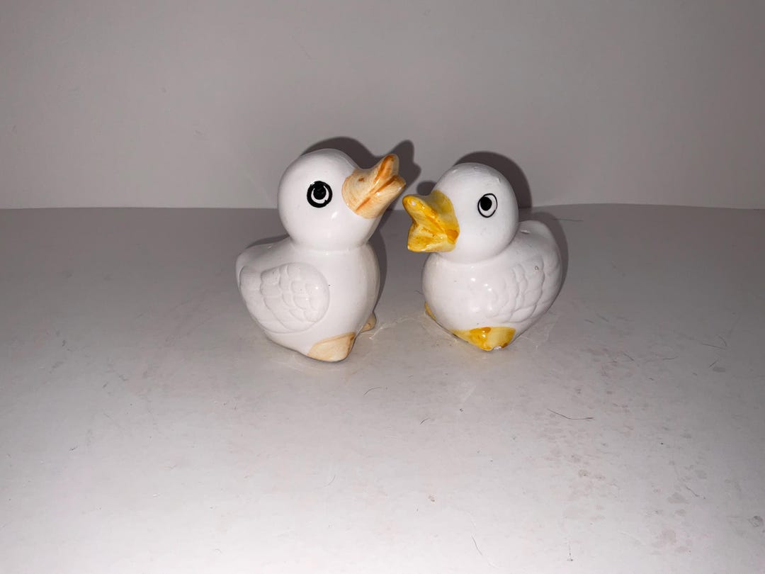 Vintage DUCK Ceramic Salt and Pepper Shakers, Also Referred to as ...