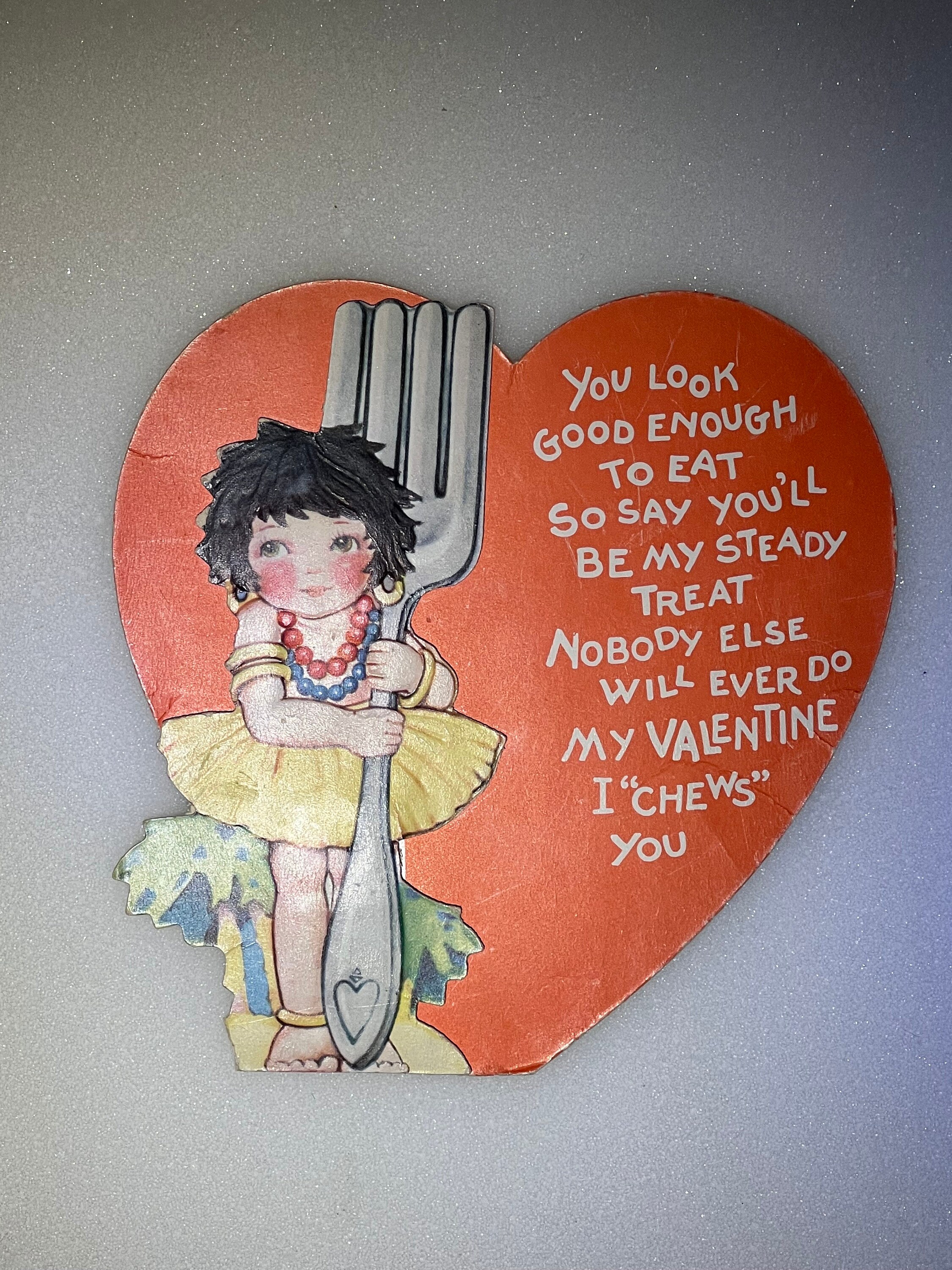 Vintage Valentines Card Bundle #4 - Theme: Little Girls and Babies ...