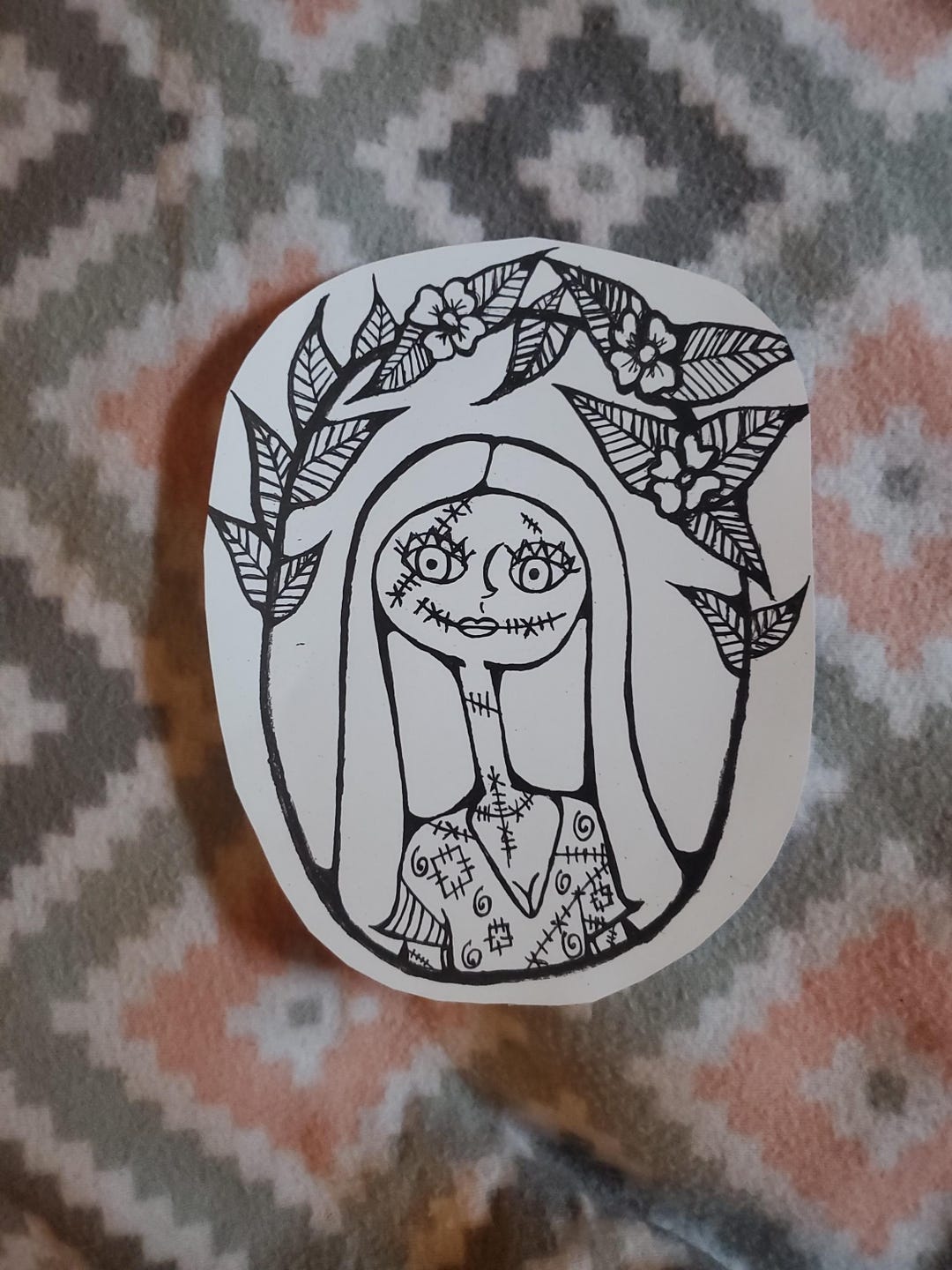 ART PRINT Sally NBC Tattoo Style - Etsy