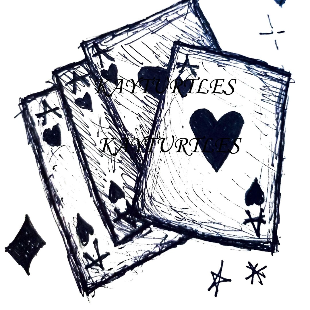 Playing / Gamba Cards PNG - Etsy