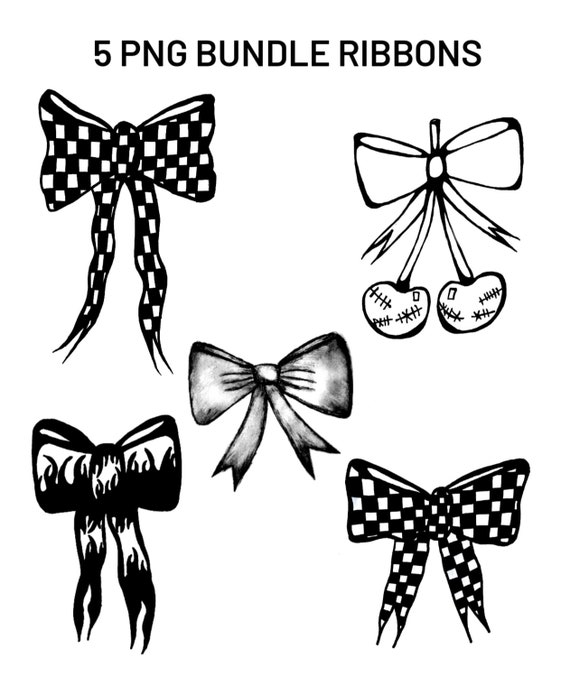 Black Bow Ties Clip Art