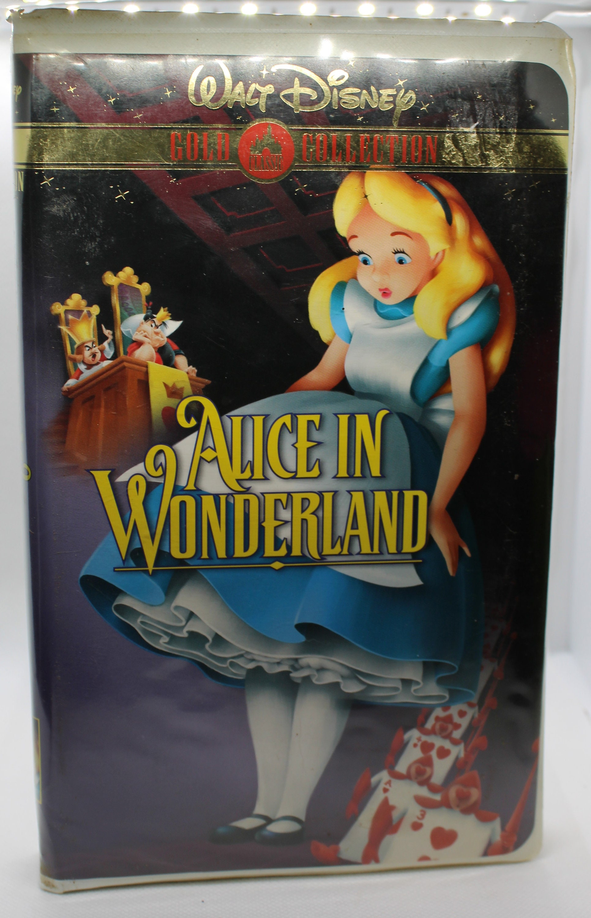 Walt Disney Gold Collection Alice in Wonderland VHS - Etsy