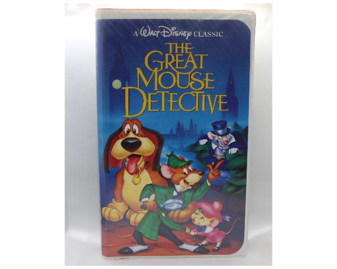 Walt Disney's Classic the Great Mouse Detective Black Diamond VHS ...