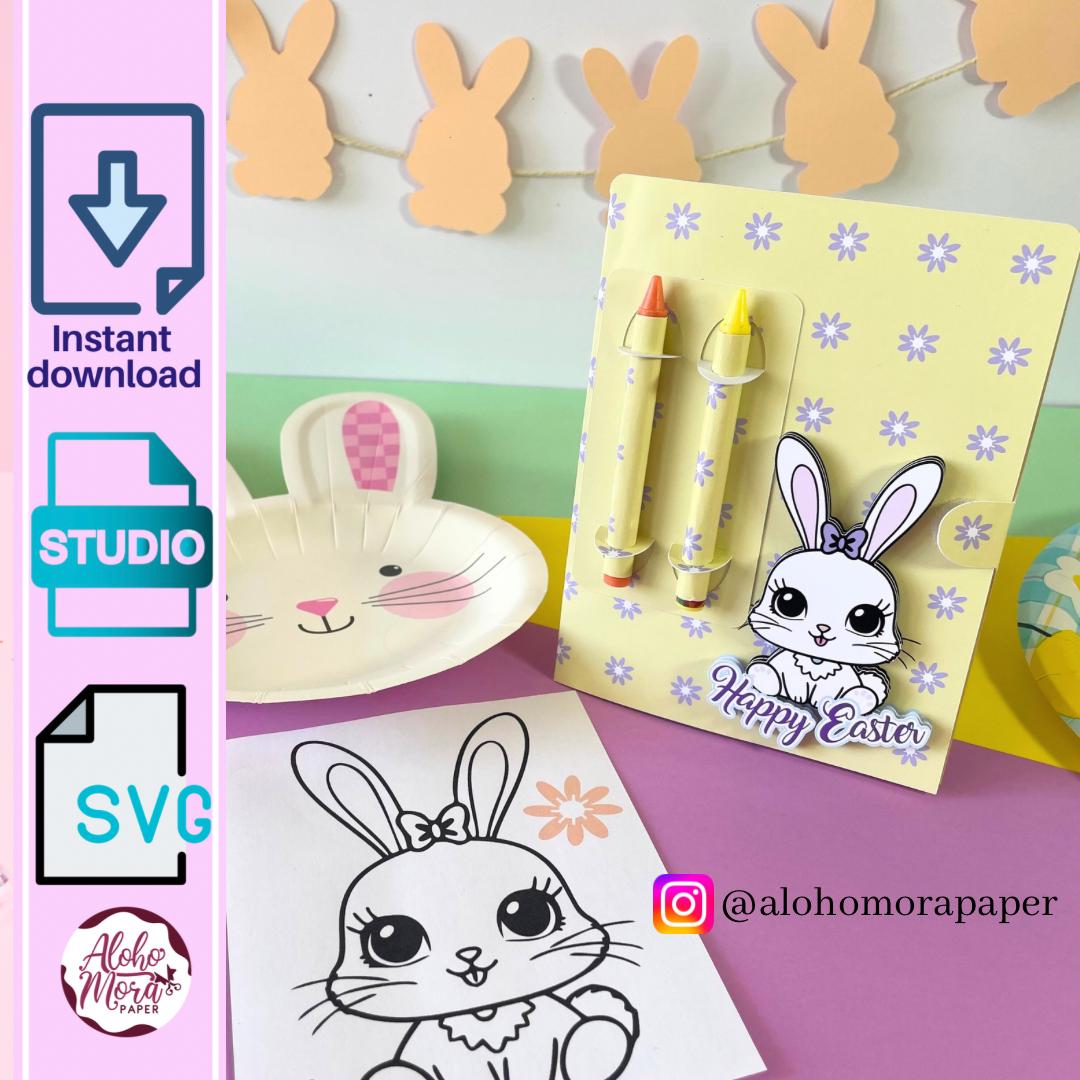 Coloring Folder Box. Svg and Studio Template for Cricut and Cameo ...