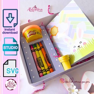 Activity Table Box Svg and Studio for Cricut and Cameo/activity Box - Etsy