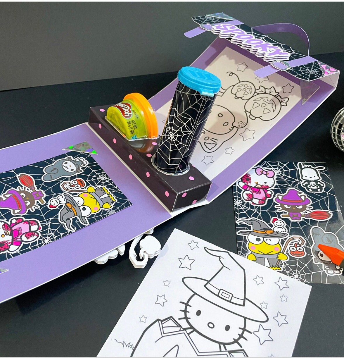 Bag of Activities. Svg and Studio Template for Cricut and Cameo/bag of ...