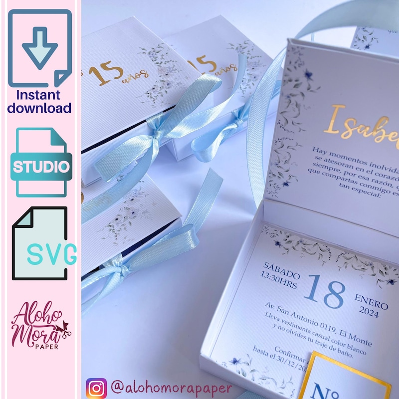 Invitations Box - Etsy