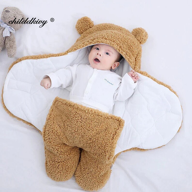 Snuggle up Your Newborn in Our Cozy Cocoon Sleep Sack. - Etsy