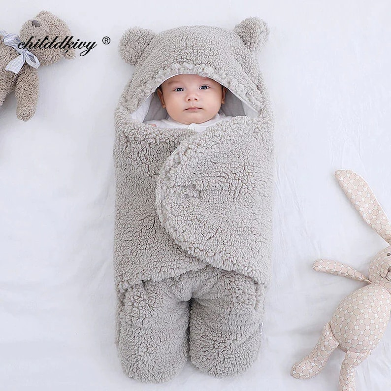 Snuggle up Your Newborn in Our Cozy Cocoon Sleep Sack. - Etsy