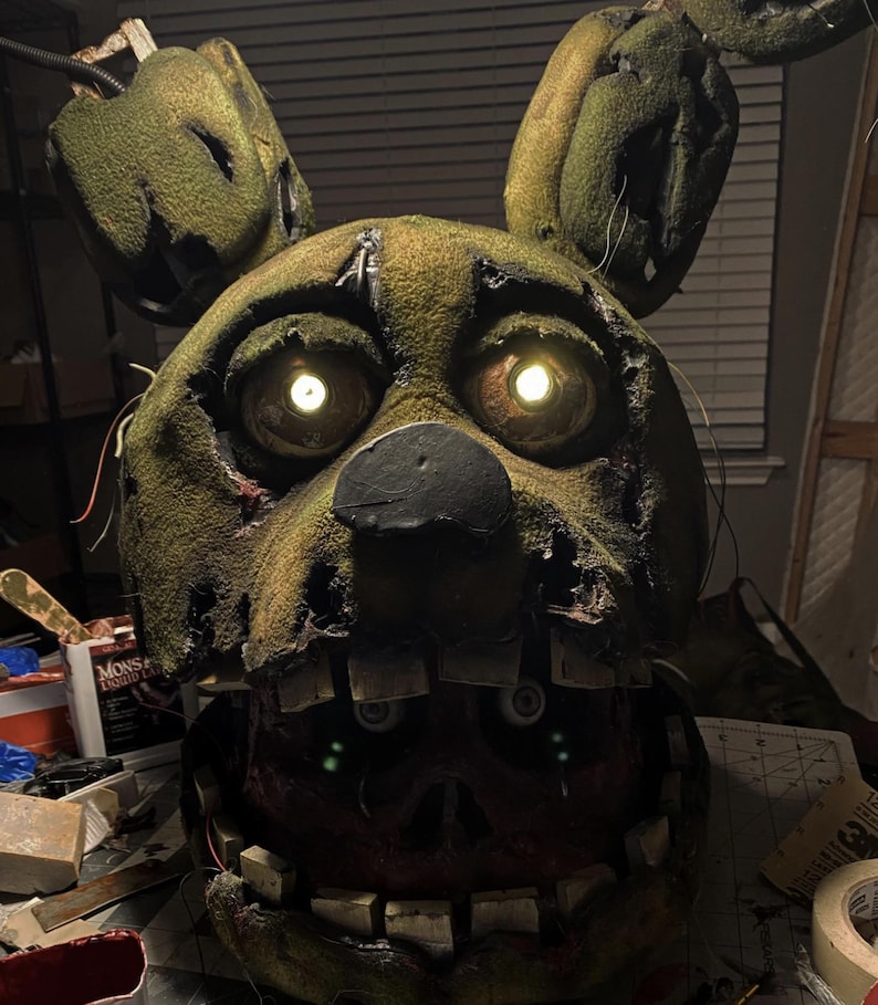 Springtrap Cosplay Head - Etsy