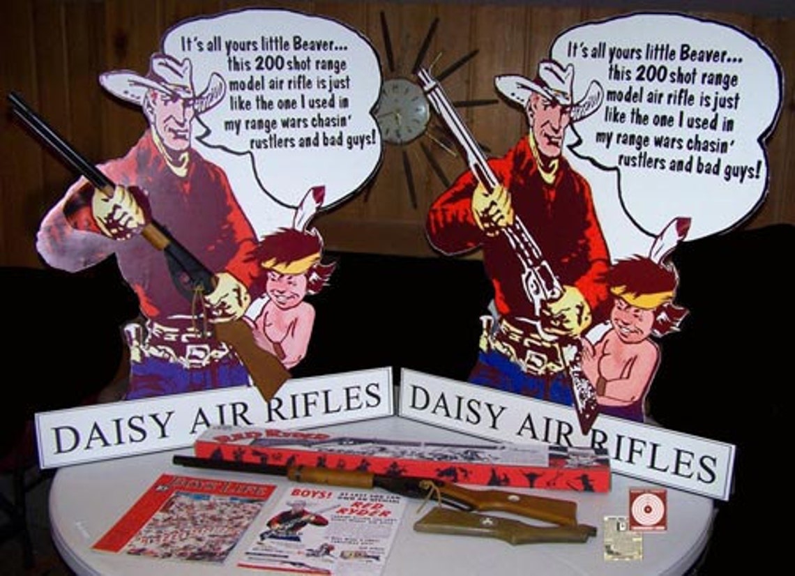 Red Ryder BB Gun WINDOW DISPLAY From Movie A Christmas Story - Etsy