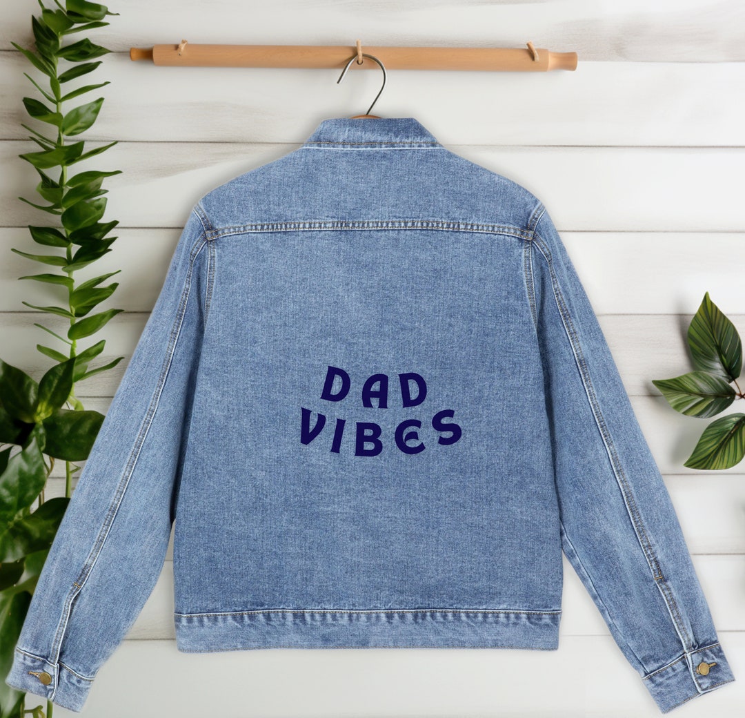 Father's Day Jean Jacket, Father's Day Gift, Father's Day, Gifts for ...