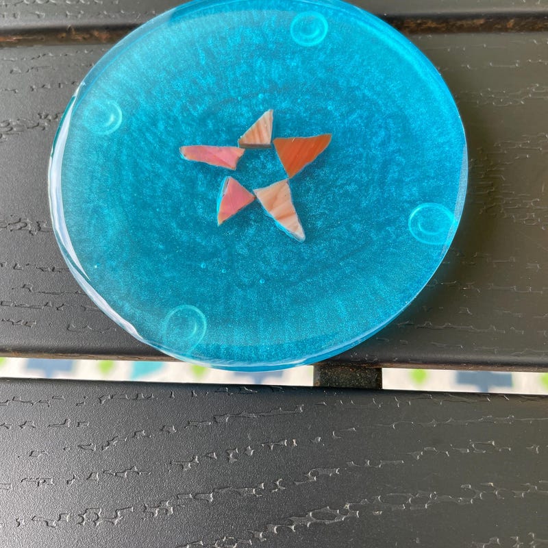 Sea Glass Coasters - Etsy
