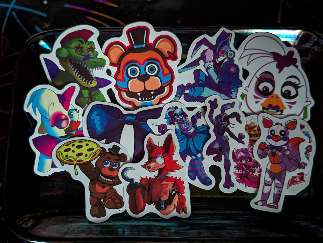 Five Nights at Freddy's Sticker Packs - Etsy