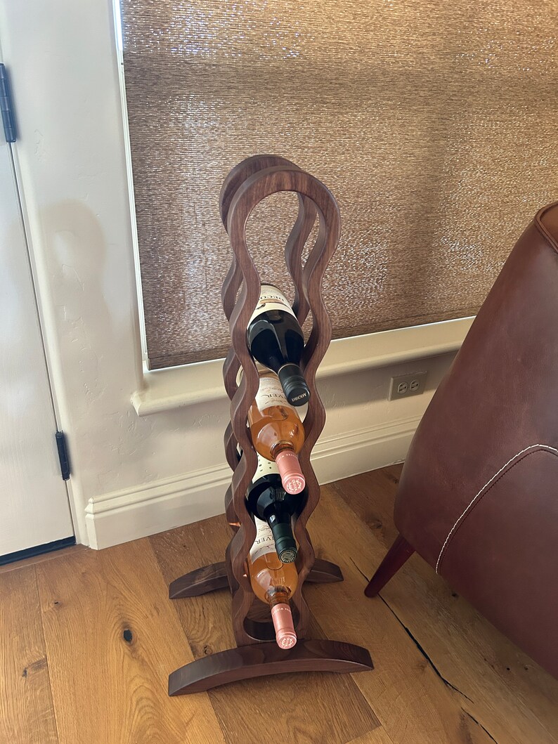 Wine Rack, Floor Standing, Handcrafted, Solid Wood, Free US Shipping ...