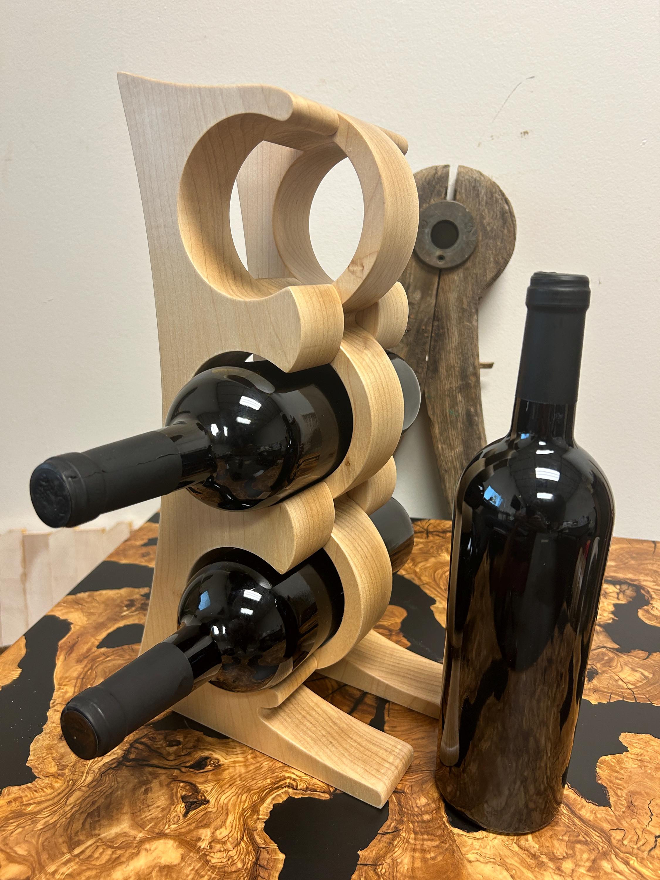 Maple Wine Rack - Etsy