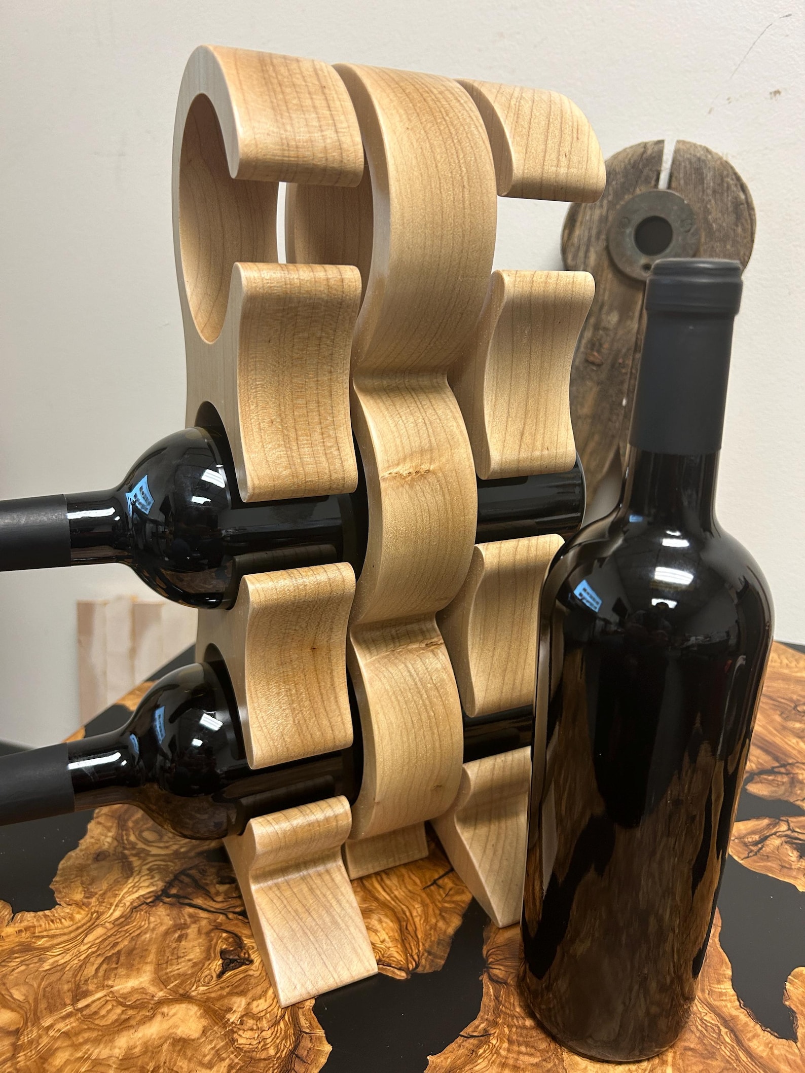 Maple Wine Rack #2 - Etsy