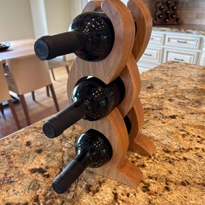 White Oak Wine Rack - Etsy