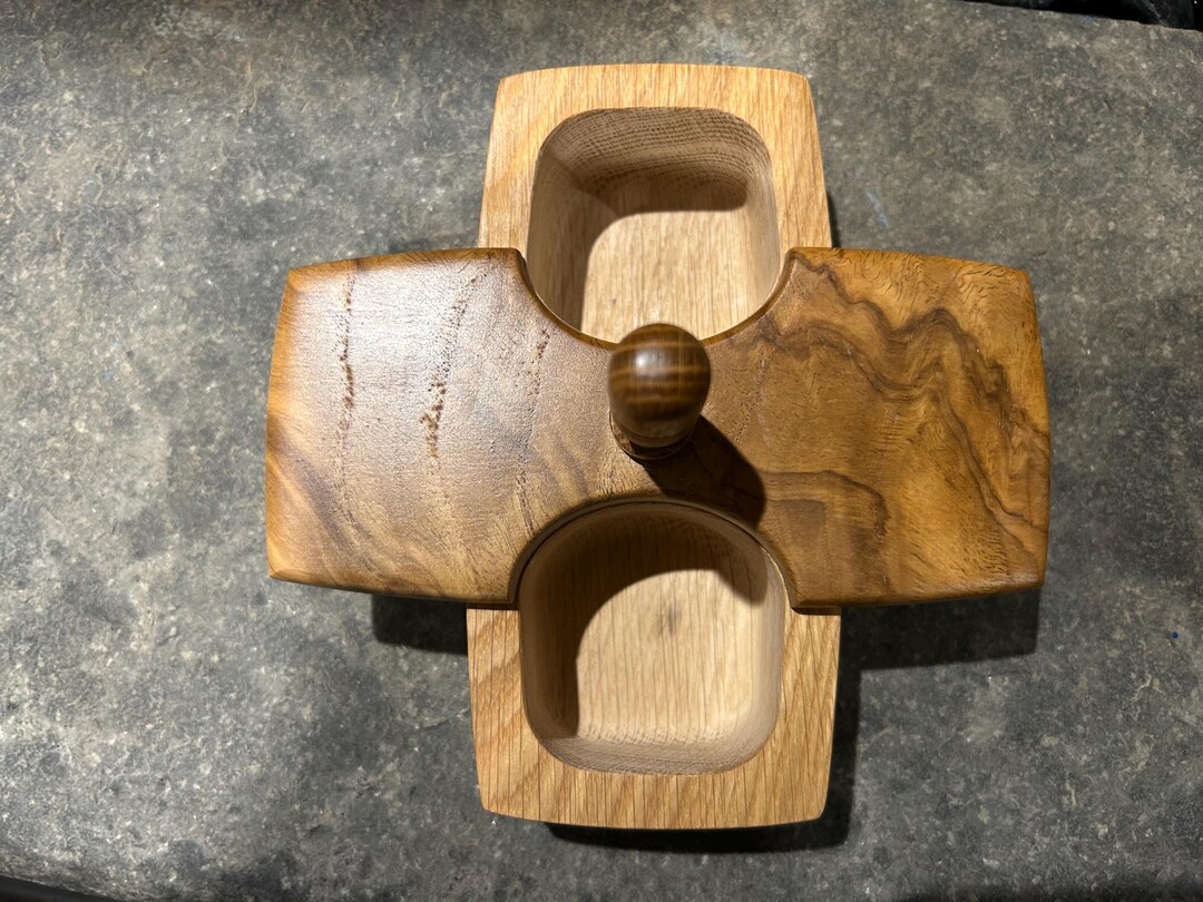White Oak Salt Box - Etsy