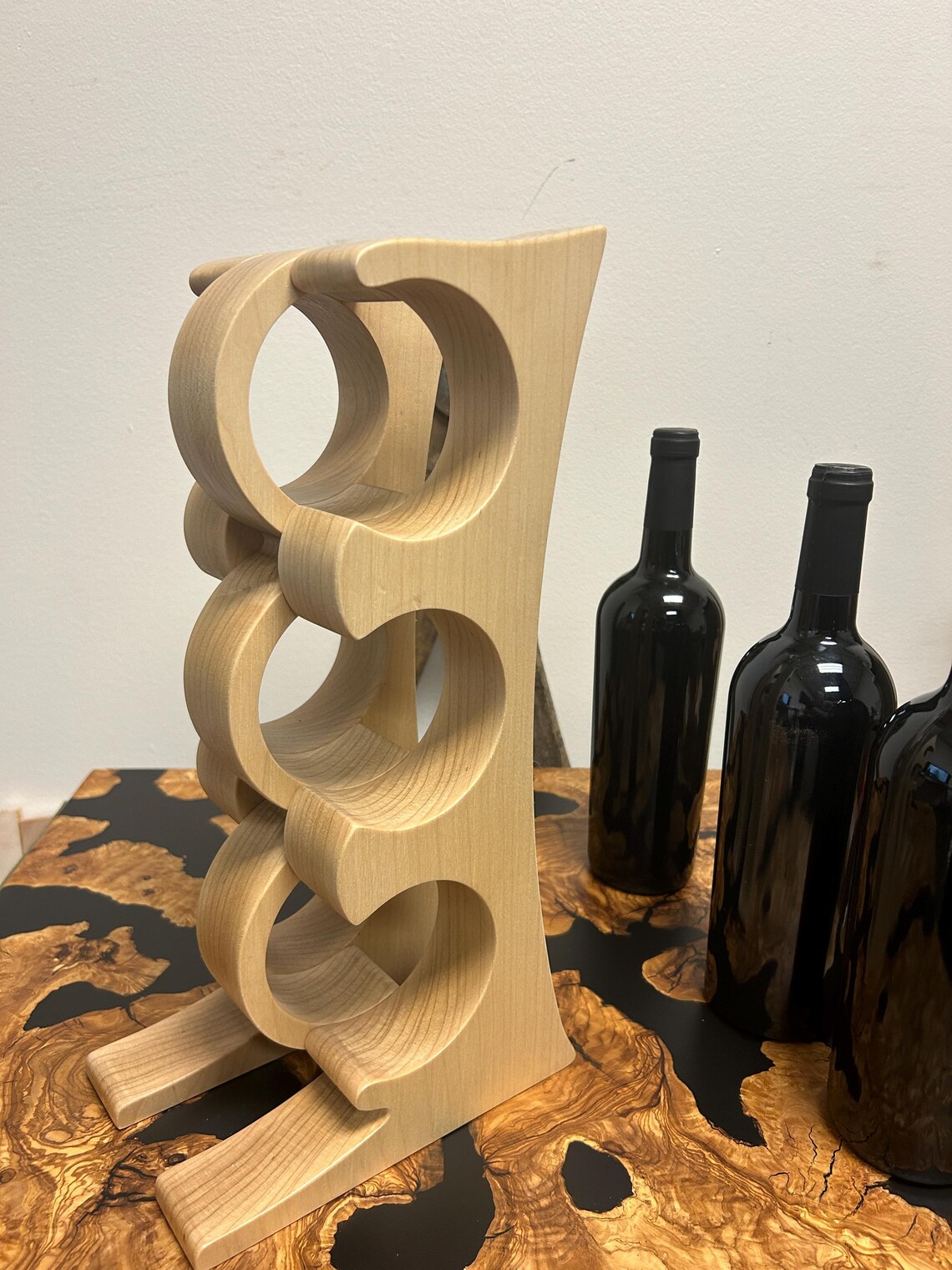 Maple Wine Rack - Etsy