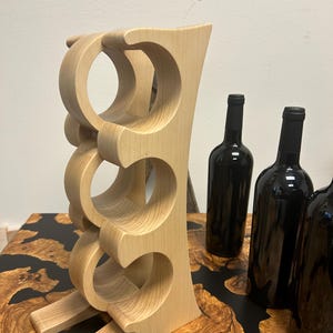 Maple Wine Rack - Etsy