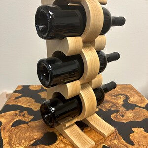 Maple Wine Rack - Etsy
