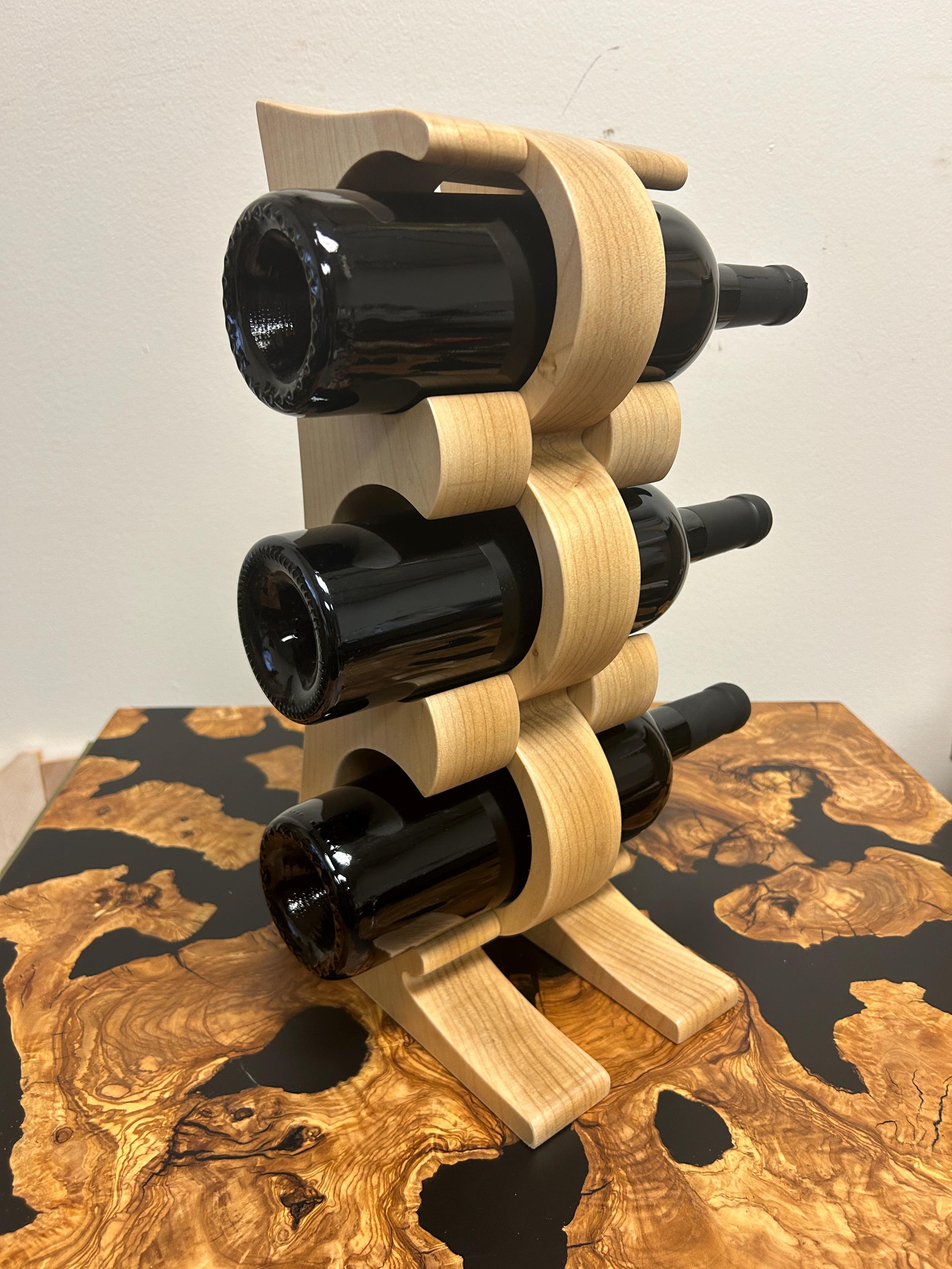 Maple Wine Rack - Etsy