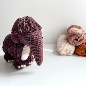 Woolly Mammoth Crochet Pattern (PDF in ENGLISH) - Etsy