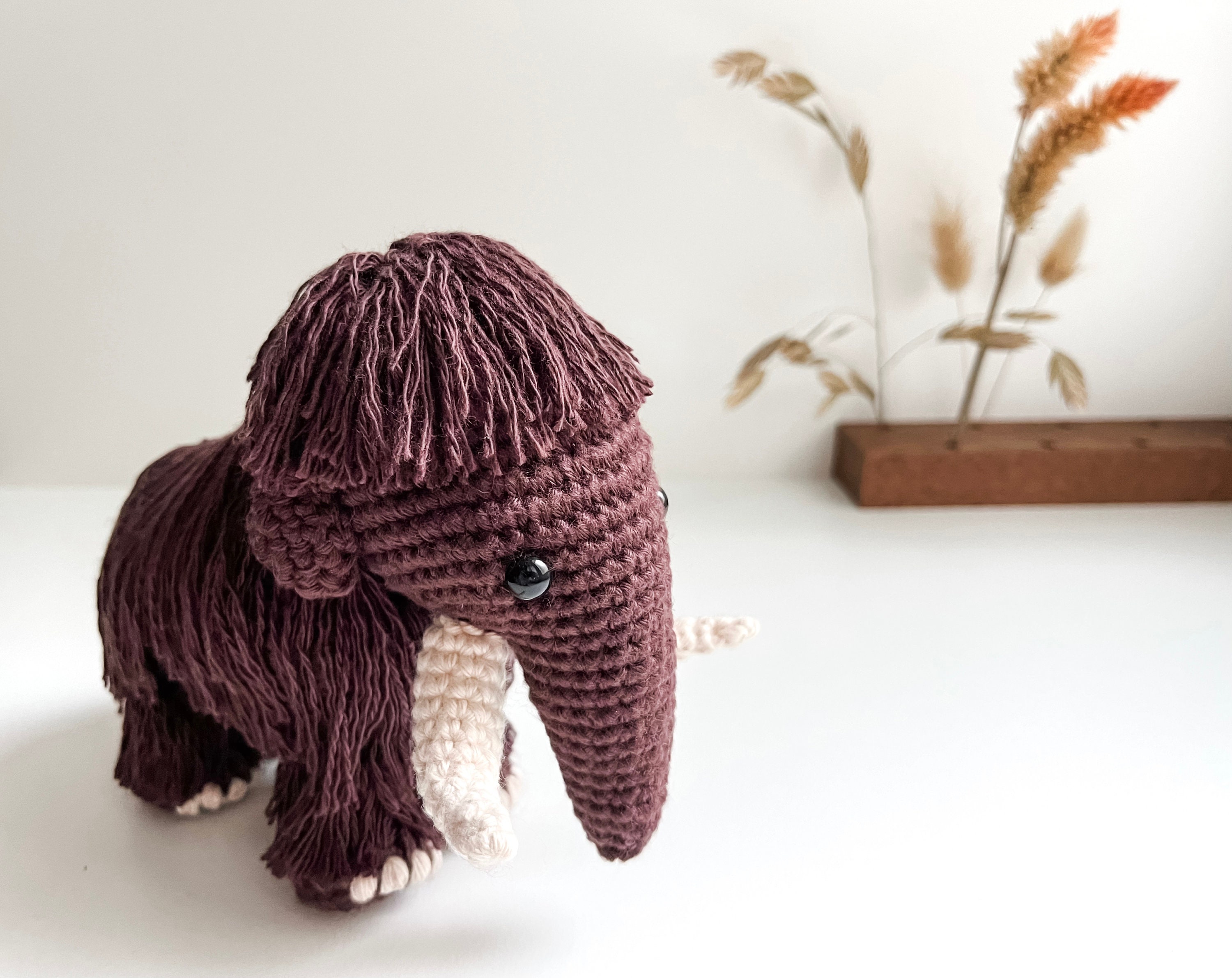 Woolly Mammoth Crochet Pattern (PDF in ENGLISH) - Etsy