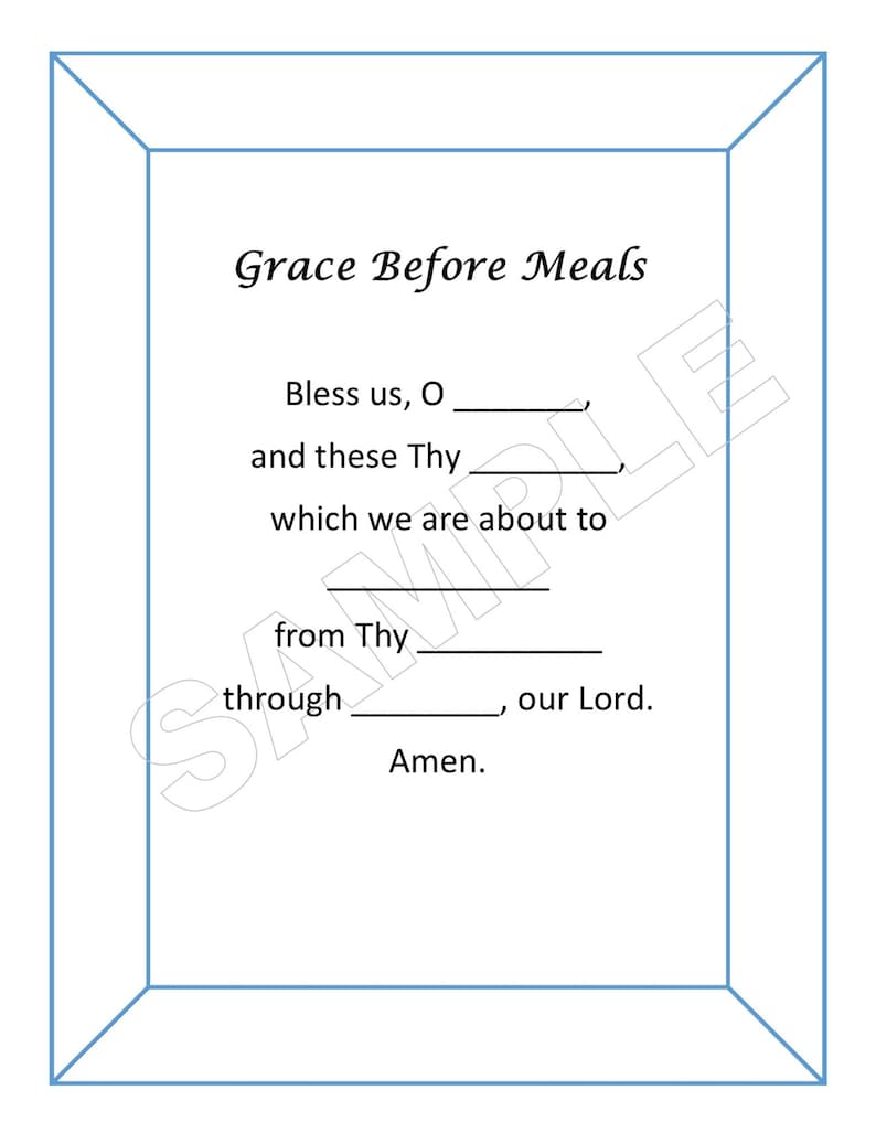 10 Basic Catholic Prayers, Printable Fill-in-the-blank Worksheets With ...