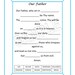 10 Basic Catholic Prayers, Printable Fill-in-the-blank Worksheets With ...