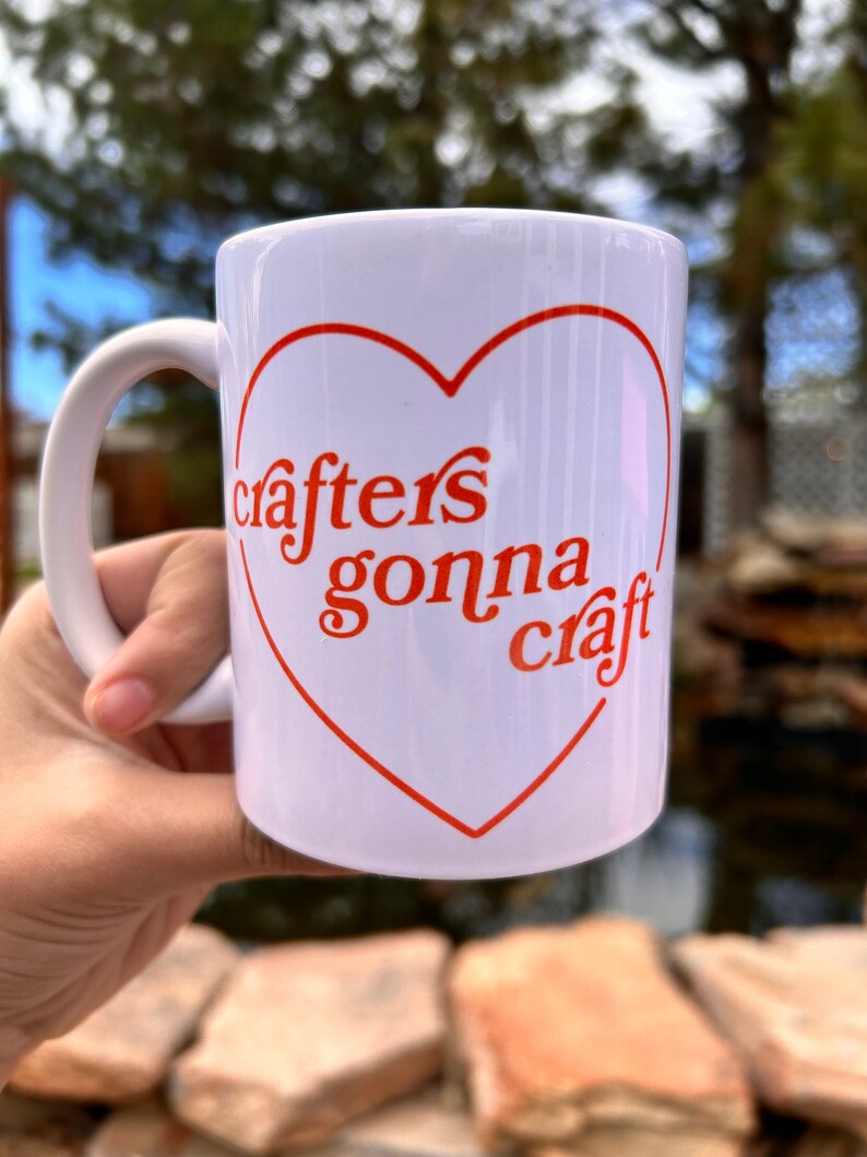Funny crafters Gonna Craft Mug Perfect Gift for Craft Enthusiasts & DIY ...