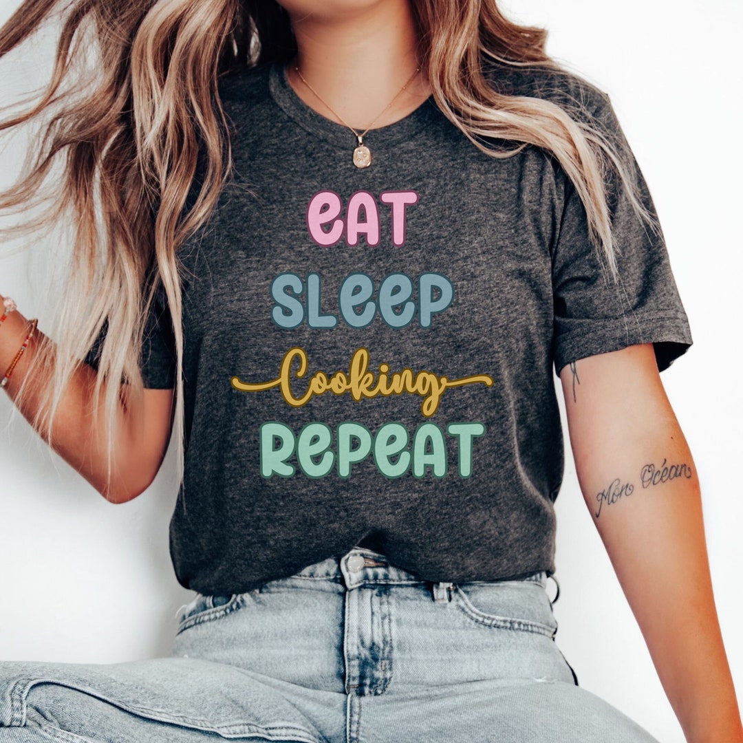 Cooking Shirt, Cook Graphic Tees, Chef Gift, Home Cook T Shirt, Cooking ...