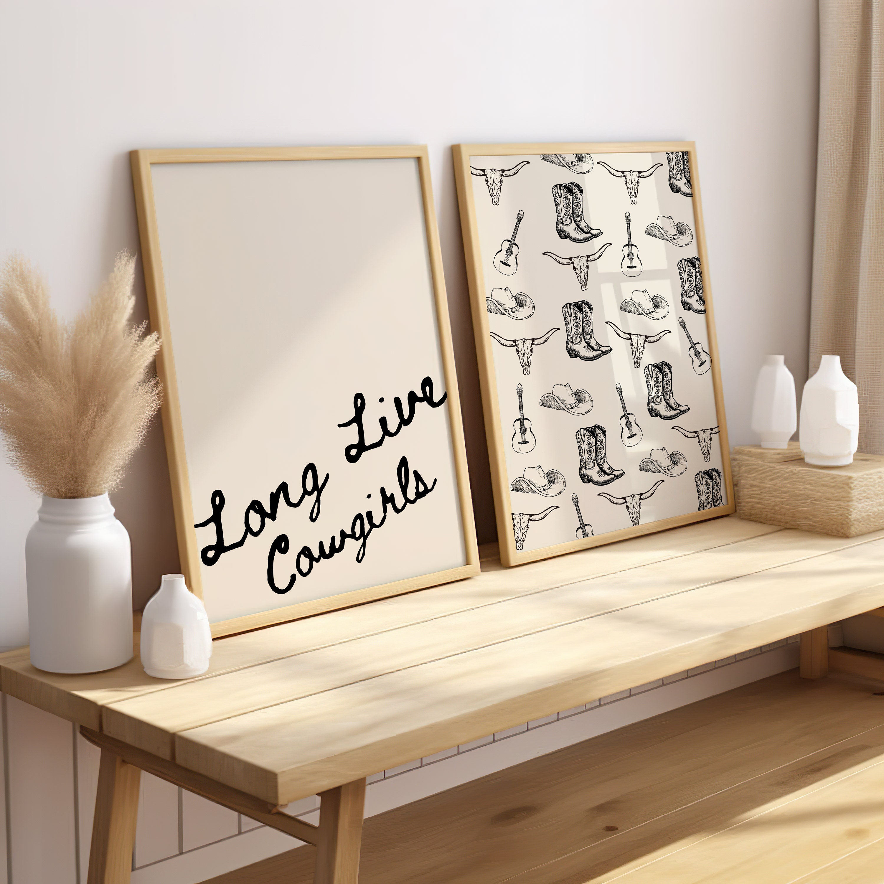 Western Wall Art, Cowgirls Wall Art, Long Live Cowgirls, Western ...