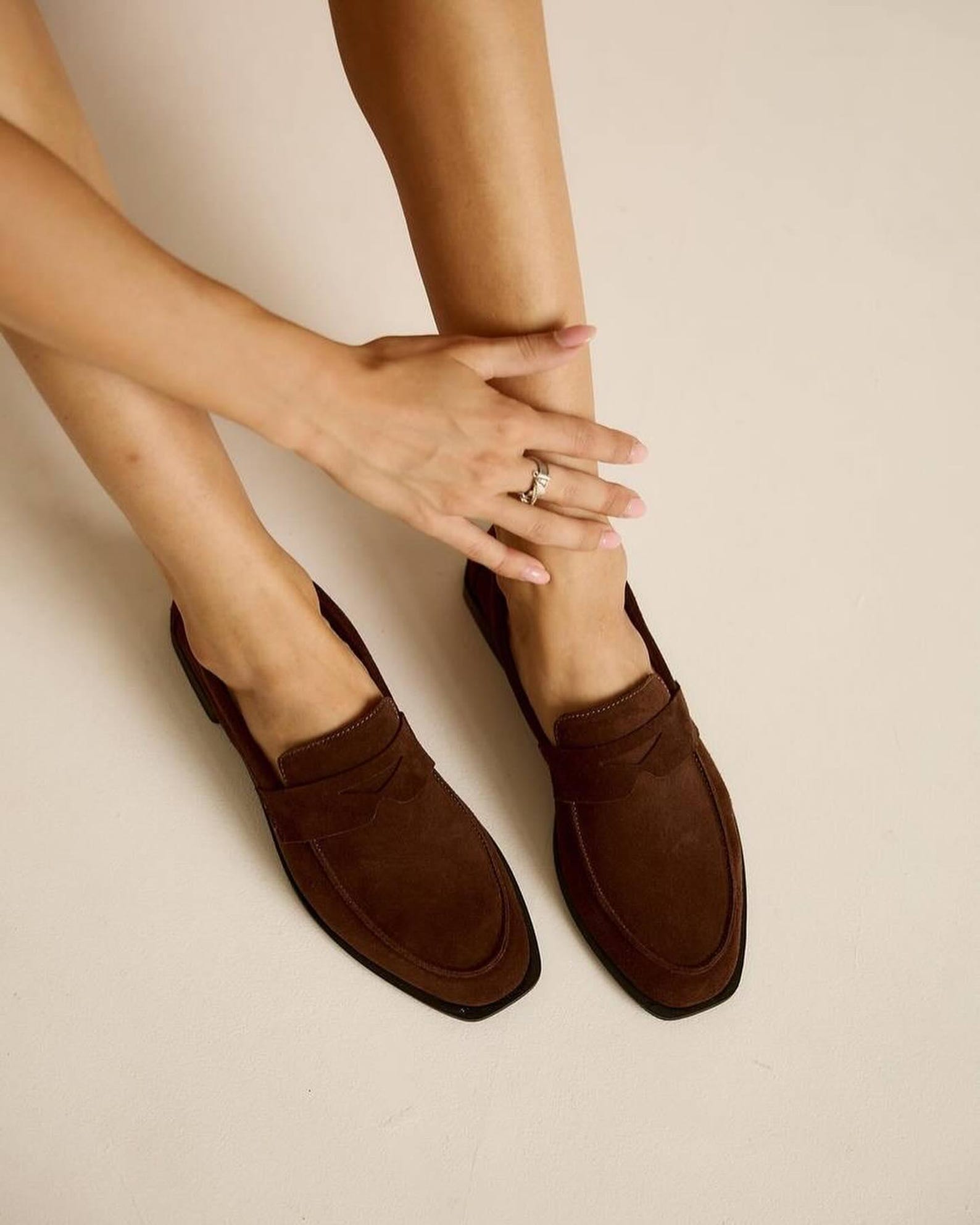 Brown Suede Loafers: Handcrafted Leather Comfort Shoes - Etsy