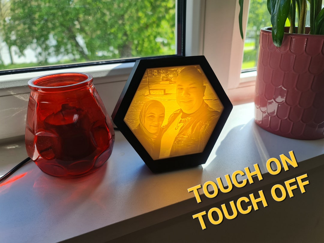 Photo Lamp in a Frame, Unique Photo as a Gift, Lamp for Desk, Living ...