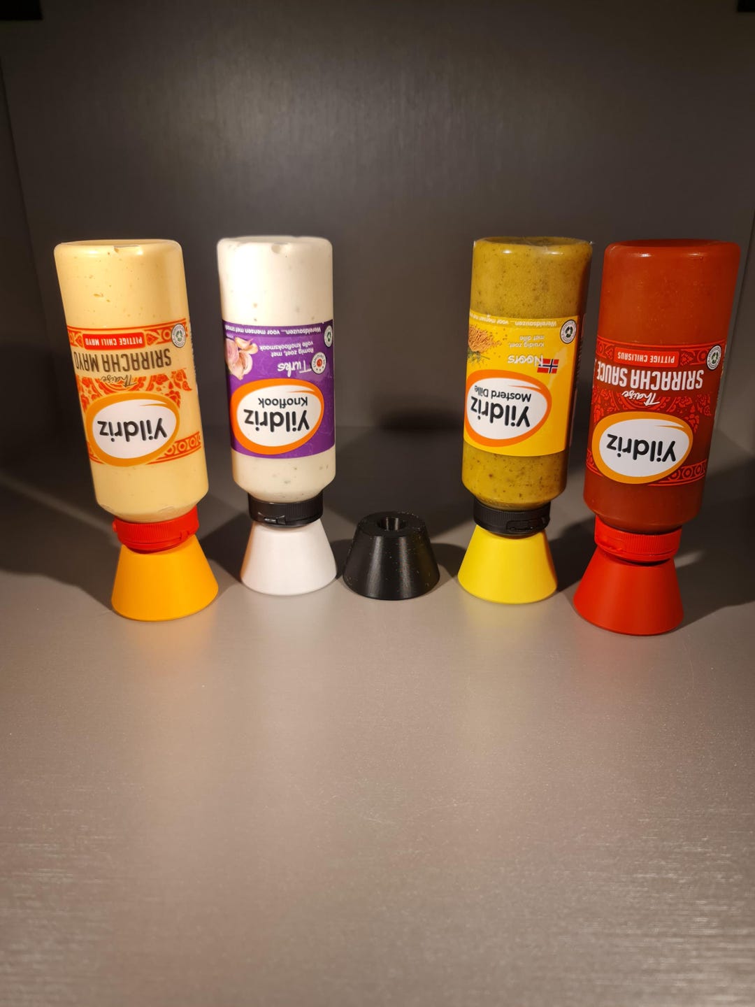 YILDRIZ SAUCE HOLDER | 3D Printed Bottle Stand for Yildiz Sauce ...