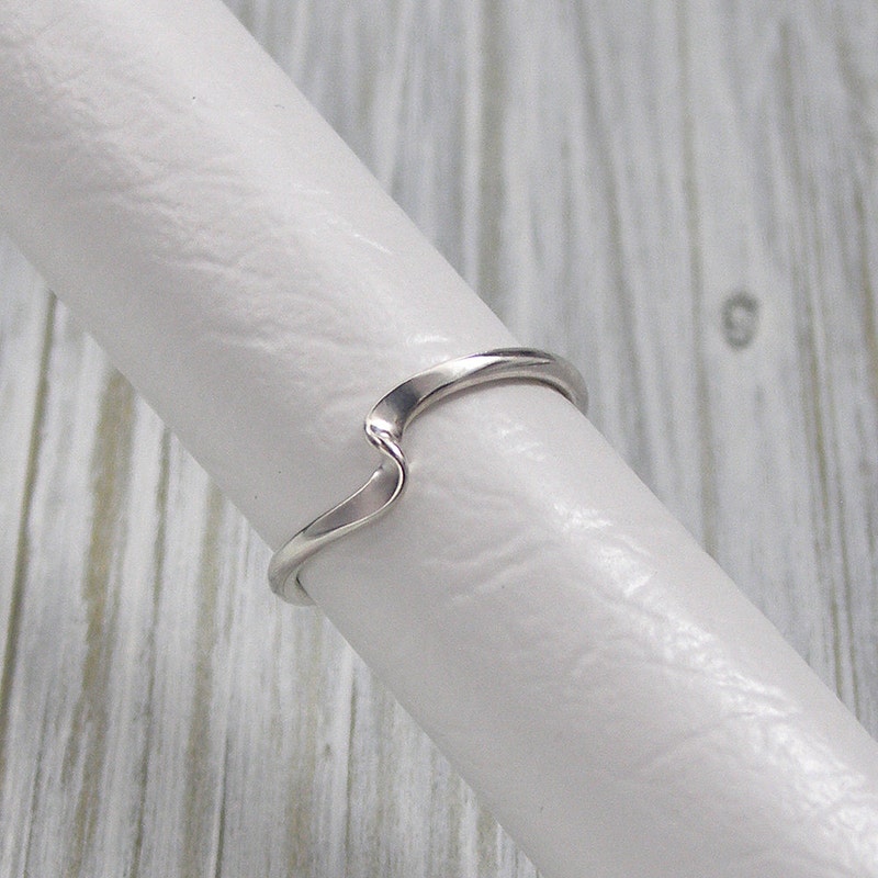Silver Twisted Ring - Etsy