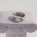 Silver Stacking Rings, Handmade Set of 3 - Etsy
