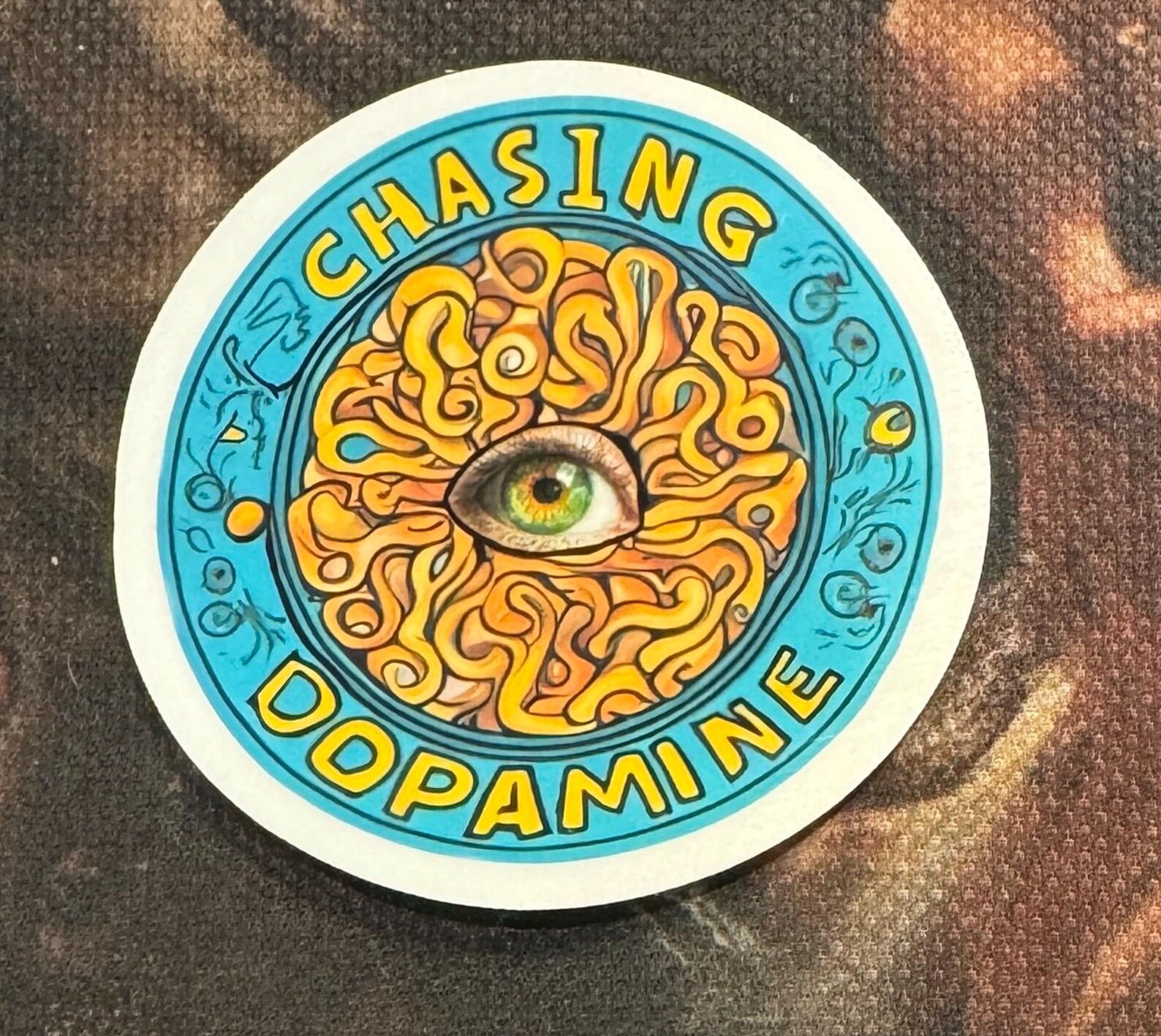 Chasing Dopamine Vinyl Sticker - Etsy