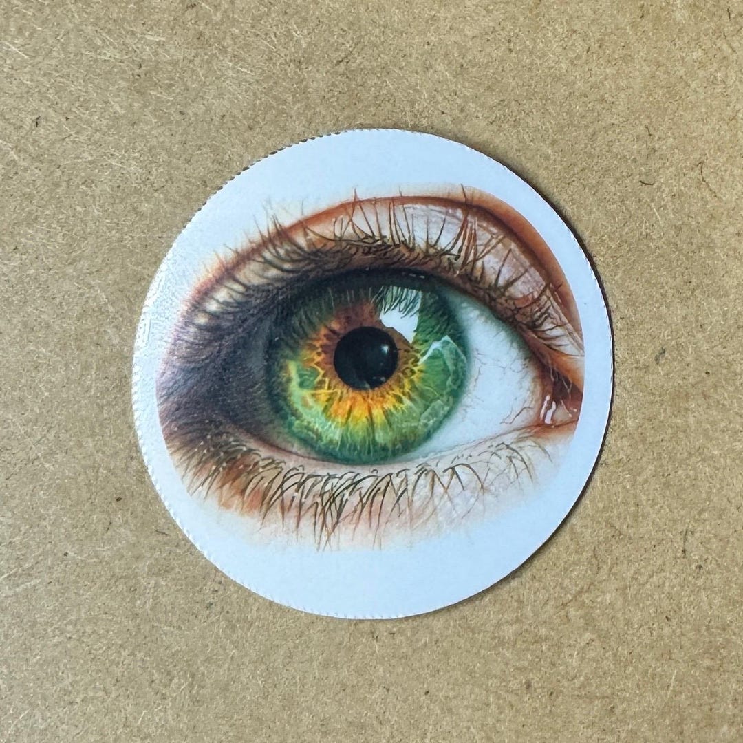 Eye- Vinyl Sticker - Etsy