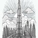 Dubai Coloring Pages Booklet With 17 Detailed Pages for Adults and ...