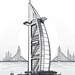 Dubai Coloring Pages Booklet With 17 Detailed Pages for Adults and ...