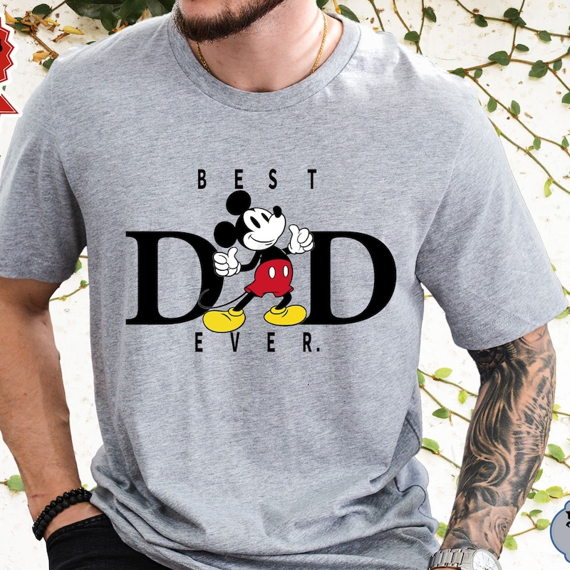 Mickey Dad Svg - Etsy