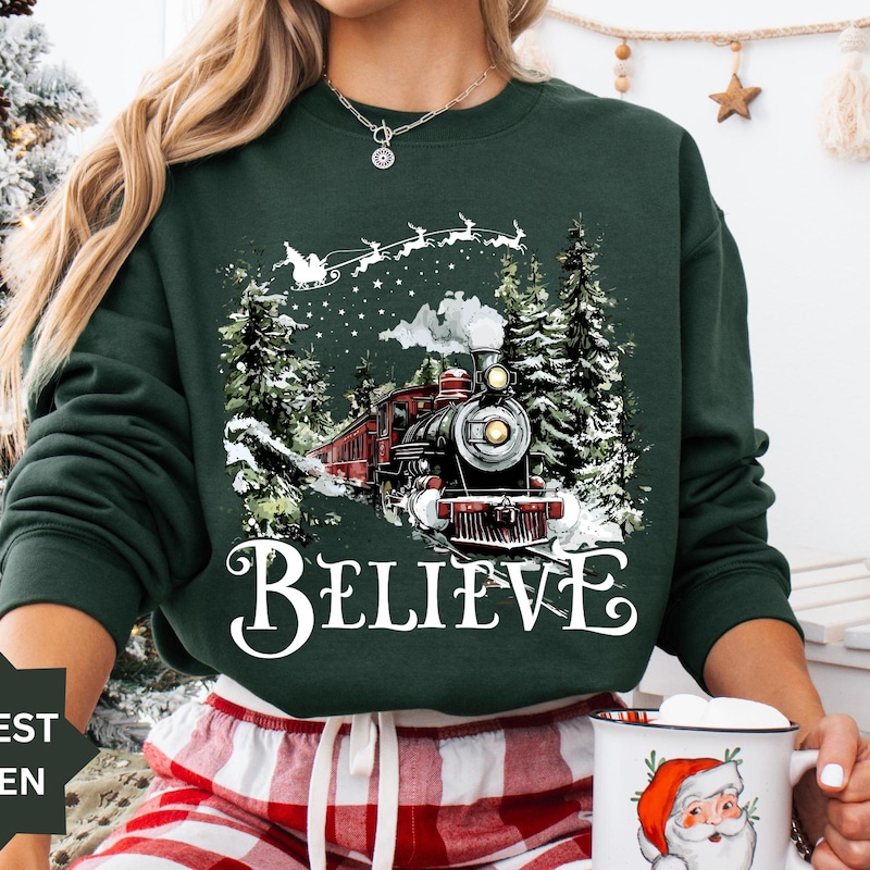 Christmas Sweatshirt - Etsy